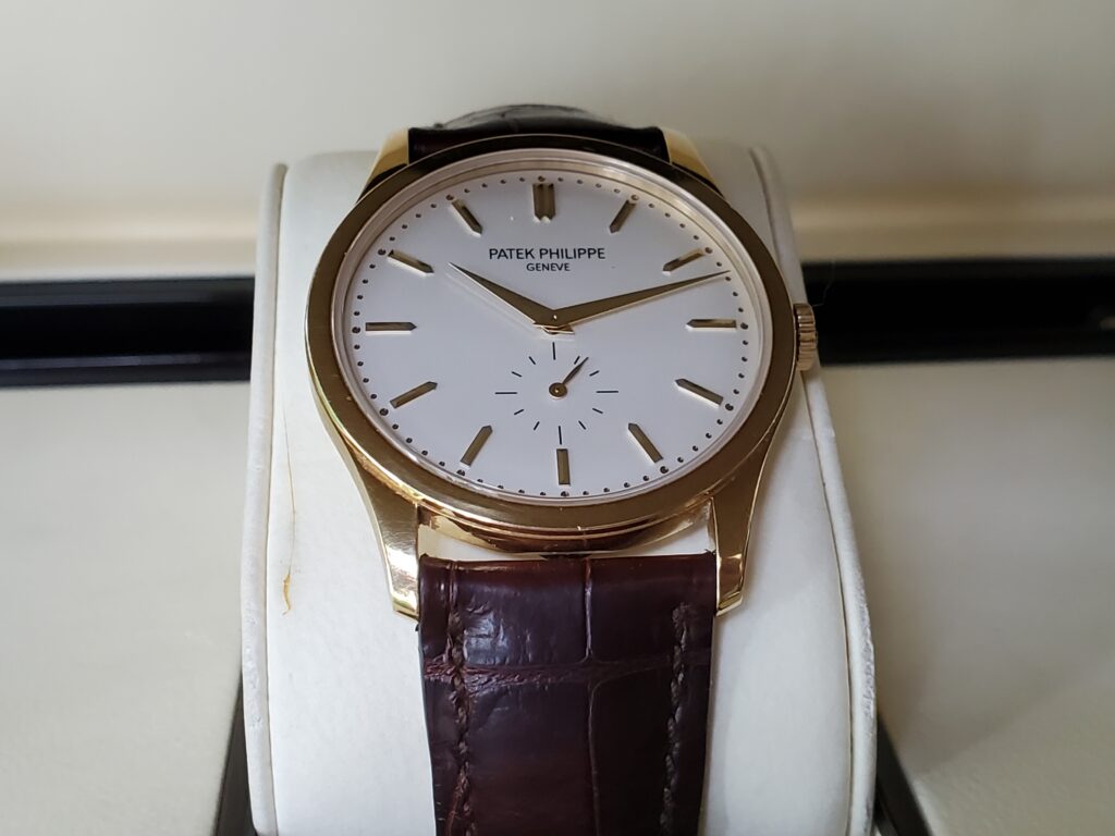 Patek Philippe Calatrava 5196J-001 Extra Full set Box, Papers, Original ...