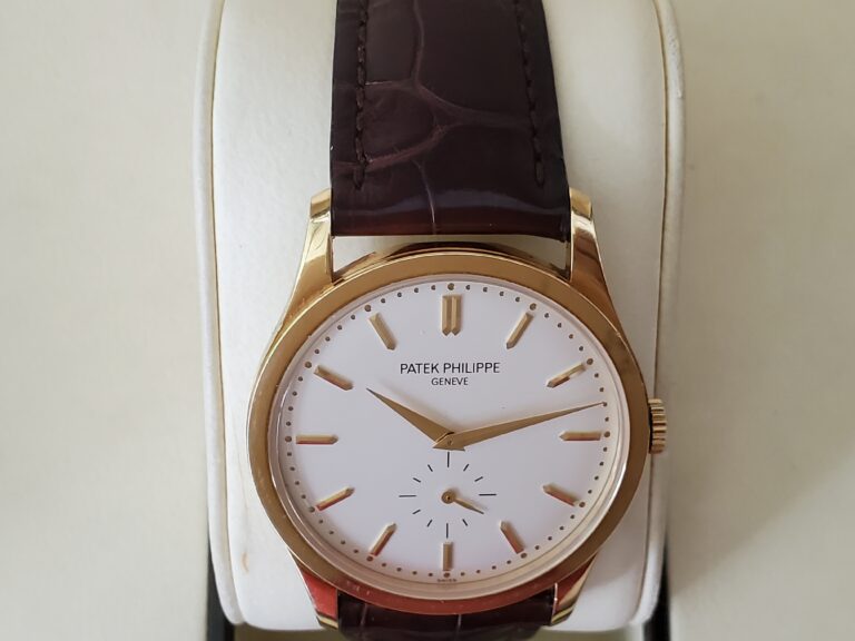 Patek Philippe Calatrava 5196J-001 Extra Full set Box, Papers, Original ...