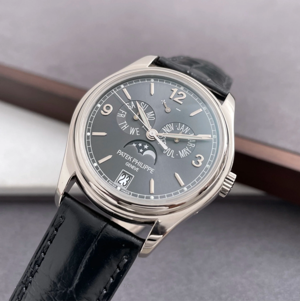 Patek Philippe Annual Calendar 5146G Geneva Seal MiNT 18K white gold ...