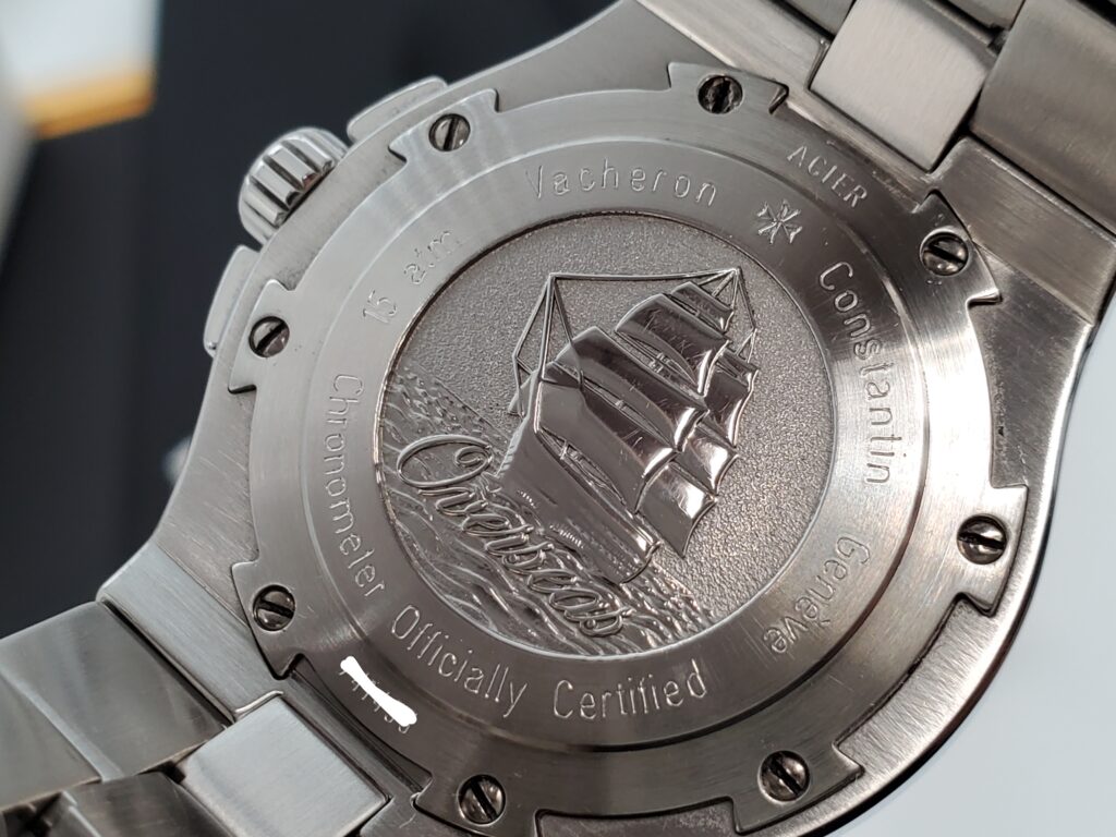 Vacheron Constantin Overseas 42040 Jumbo Military Black Dial 1st GEN ...