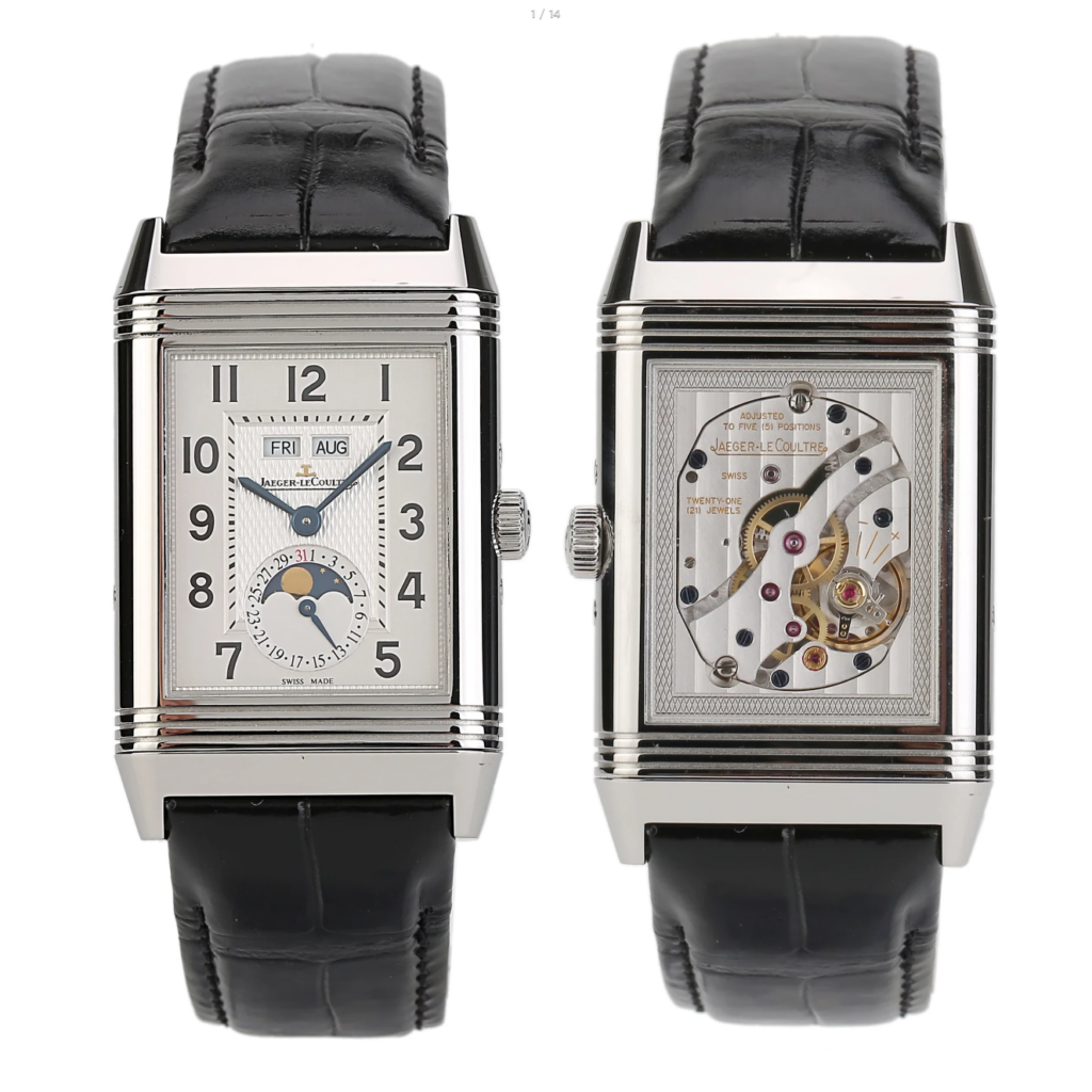 Jaeger-LeCoultre Grande Reverso Calendar Moon Phase Q3758420 Full Set ...